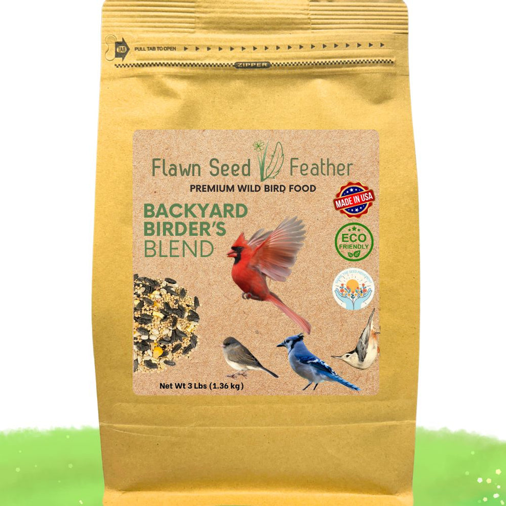 Backyard Birder's Wild Bird Seed Blend – Flawn Seed Kits