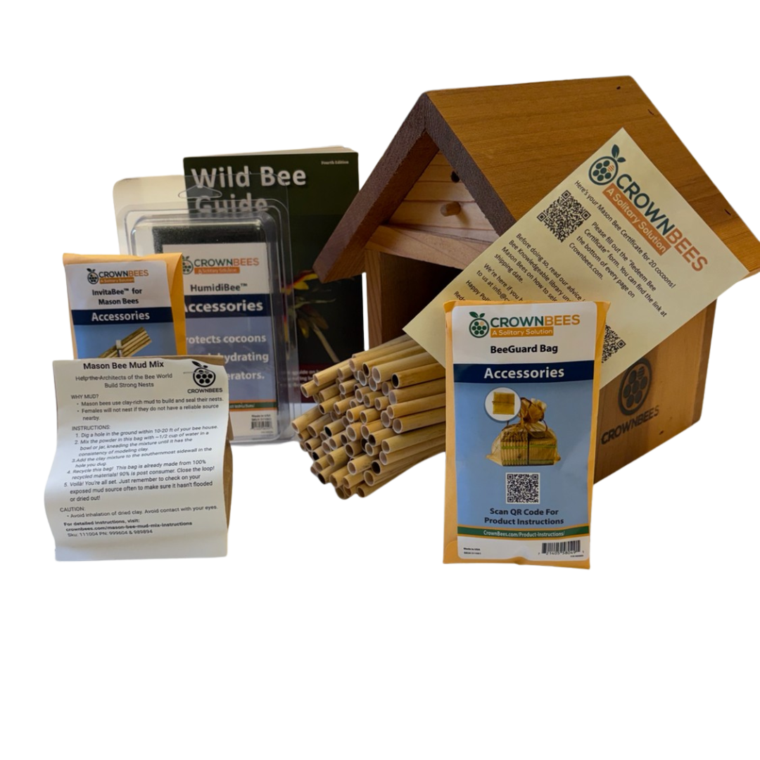 Chalet Bee House & Complete Kit including Bee Certificate – Flawn Seed Kits