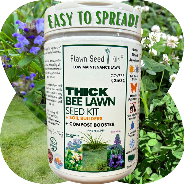 Flawn Seed Kits Thick Bee Lawn Seed Kit